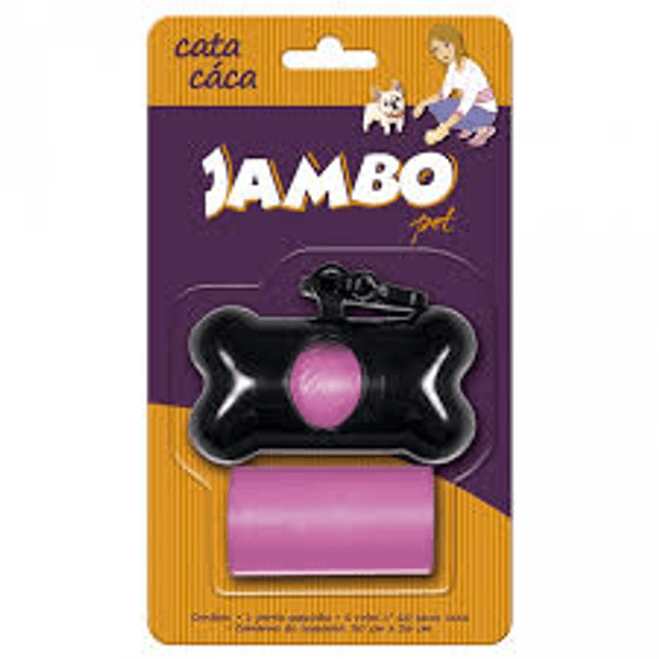 Porta Sacos Plástico Rosa Jambo - Único - American Pet