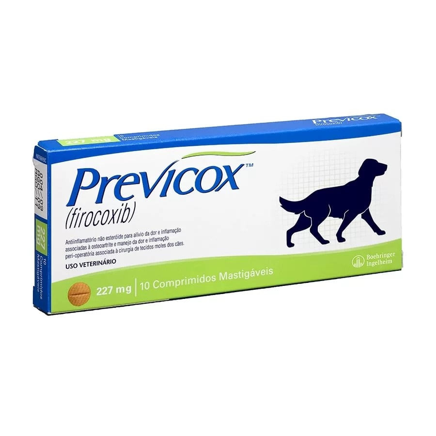 Previcox Dog 227Mg C/10 Comprimidos Mastigáveis - American Pet