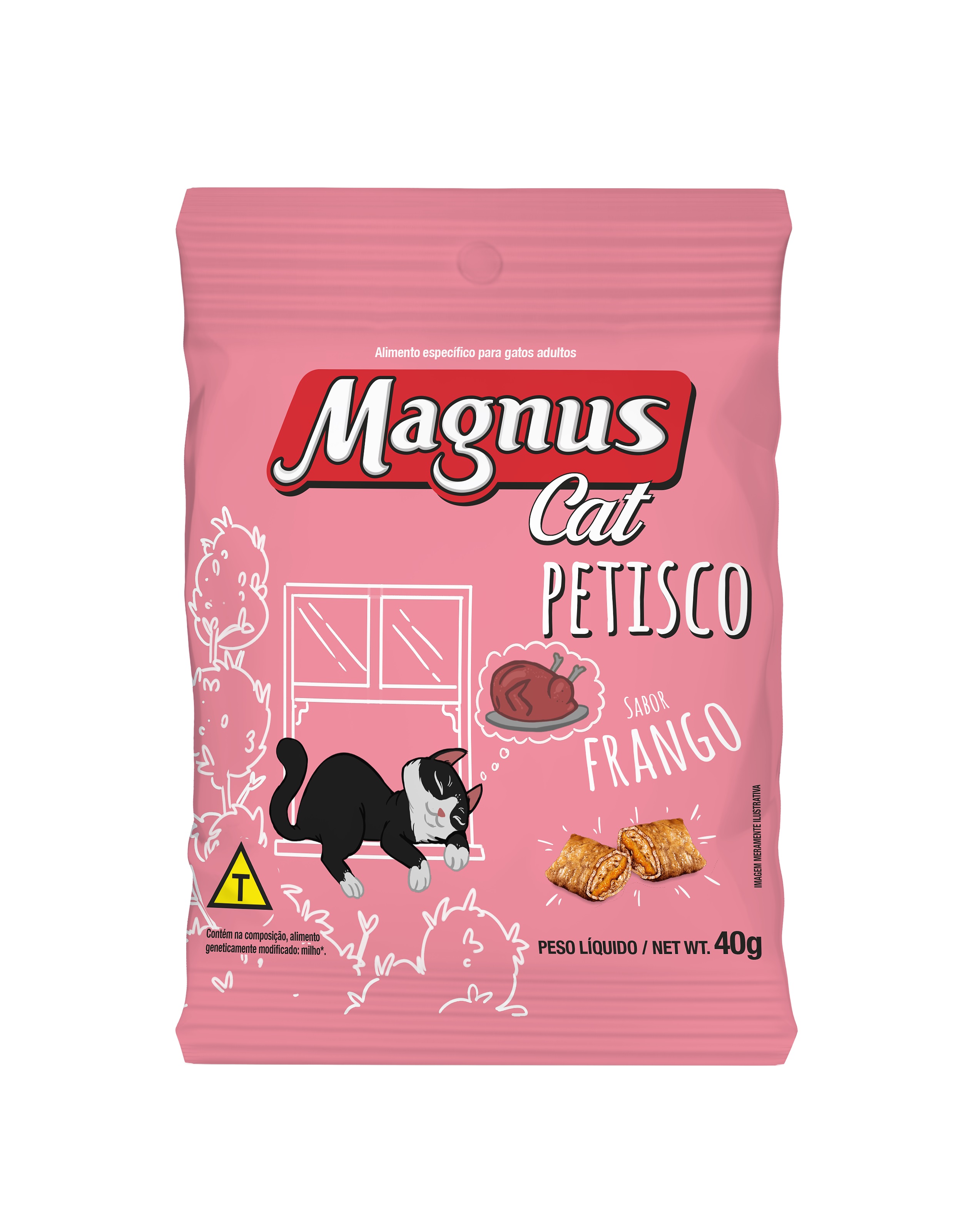 Petisco Magnus Cat Sabor Frango - American Pet