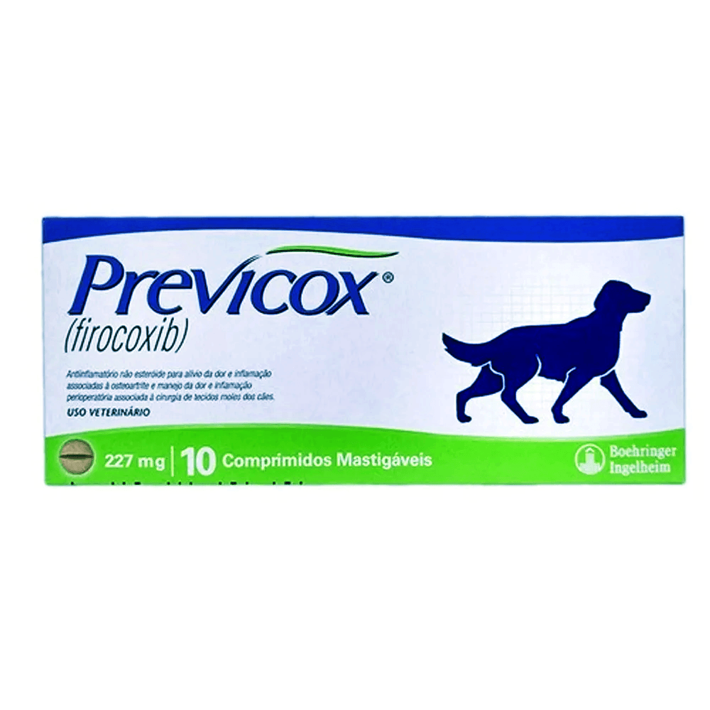 Previcox Dog 227Mg C/10 Comprimidos Mastigáveis - American Pet